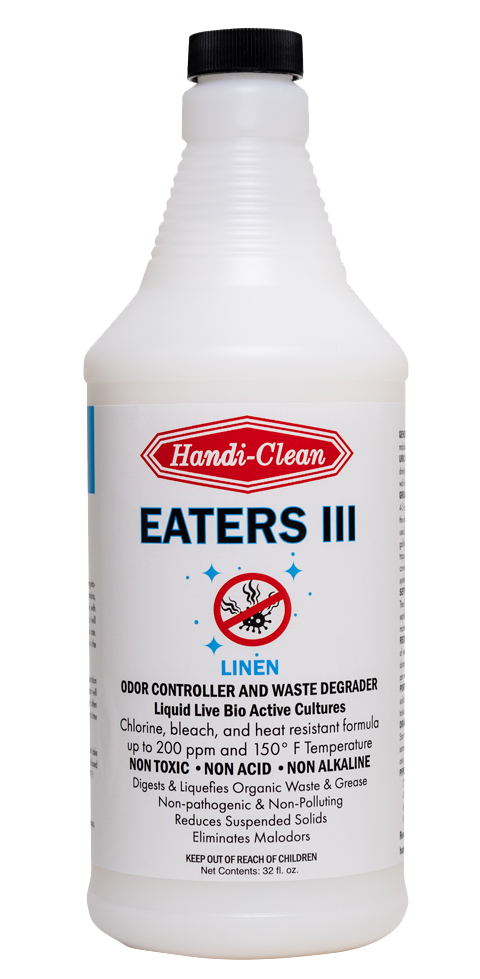 Eaters III, Biological - Deodorant & Degreaser Odor Controller, Linen ...