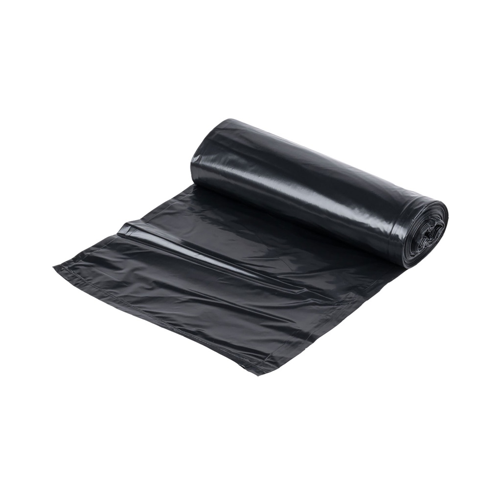 Waste Liners - Black, 33 gl. - 1/3mil "Flat Pack" (100/cs) | Handi-Clean