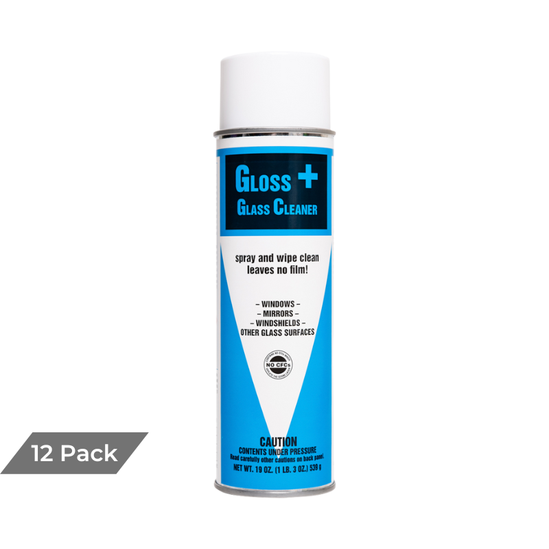 Glass Cleaner Gloss Plus (Pack of 12)